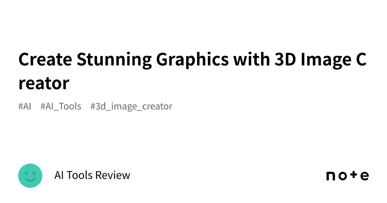 Create Stunning Graphics with 3D Image Creator｜AI Tools Review