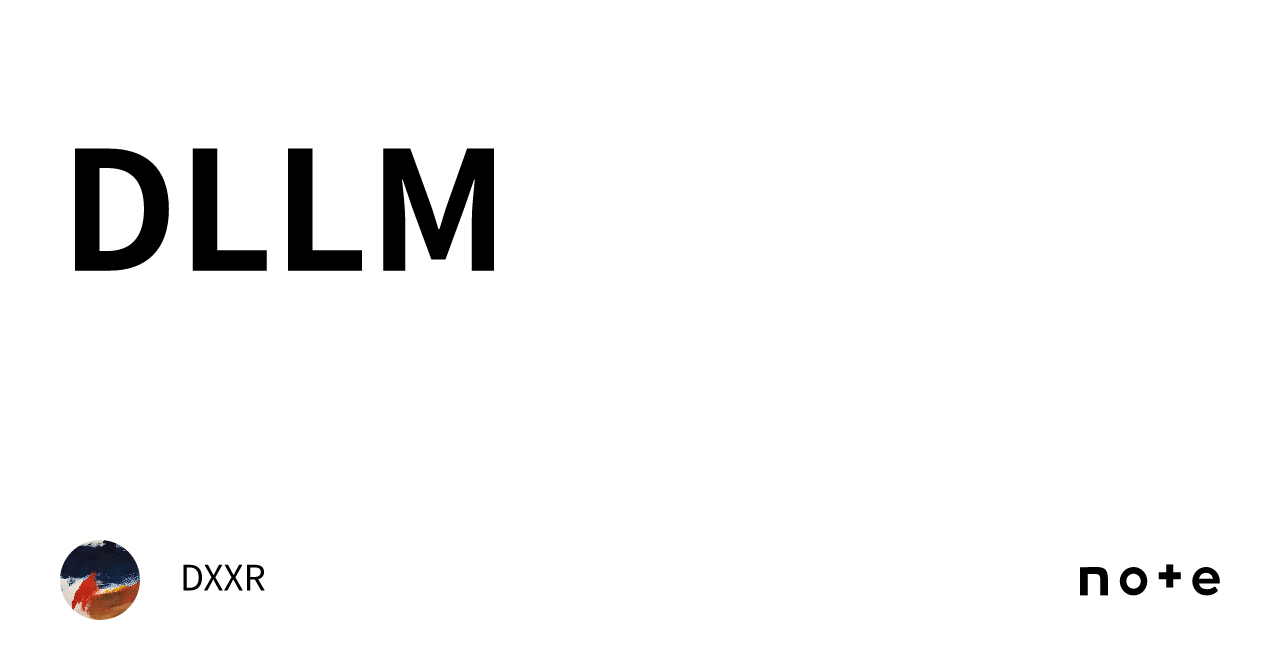 DLLM｜DXXR