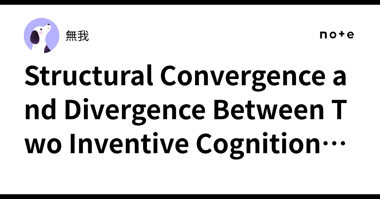 Structural Convergence and Divergence Between Two Inventive ...