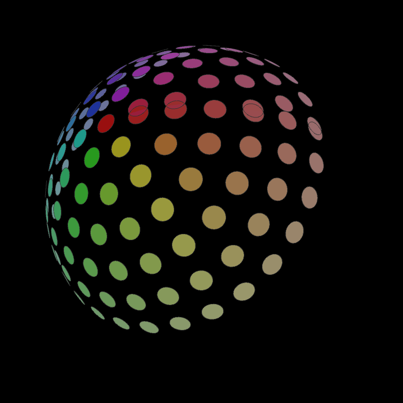 3D の球面を模様で彩るには？｜deconbatch｜note