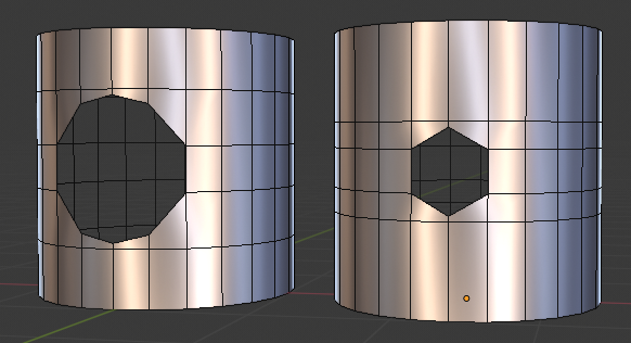 [2.8]円形の穴を穿つ(曲面)｜MITSUDA Tetsuo｜note