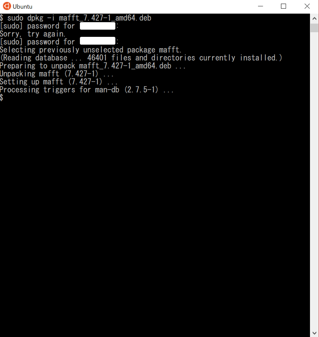 MAFFTをローカルで動かしてみた｜Moler｜note