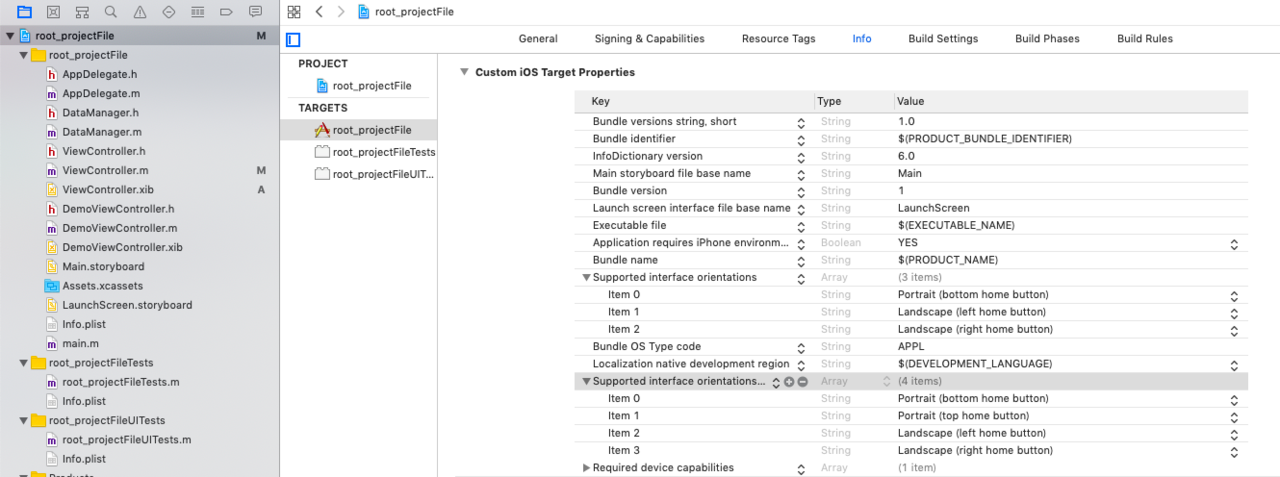 【Objective-C】ViewControllerの画面向きを管理する「shouldAutorotate」「- (UIInterfaceOrientationMask ...