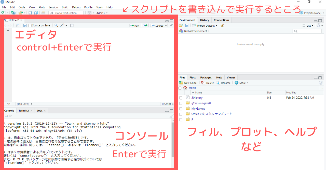 【R言語】RStudioを初めて使ってみた｜eiko_programming｜note