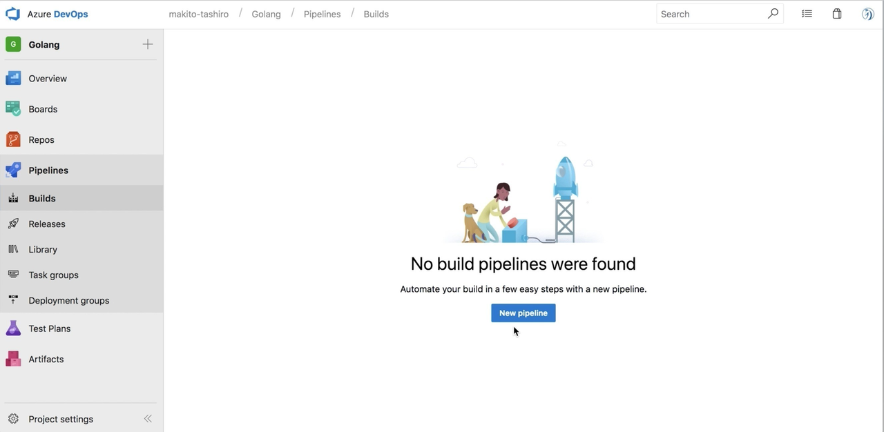 1rep - 3分でできるAzure DevOps Azure Pipelines編 ~ #CICD - Qiita