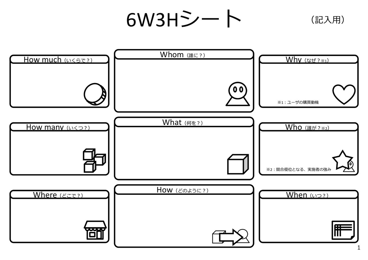 vol.5 6W3Hシート｜ぴょん｜note